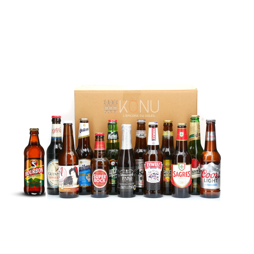 BOX SURPRISE 5 BIERES DU MONDE — konu-shop